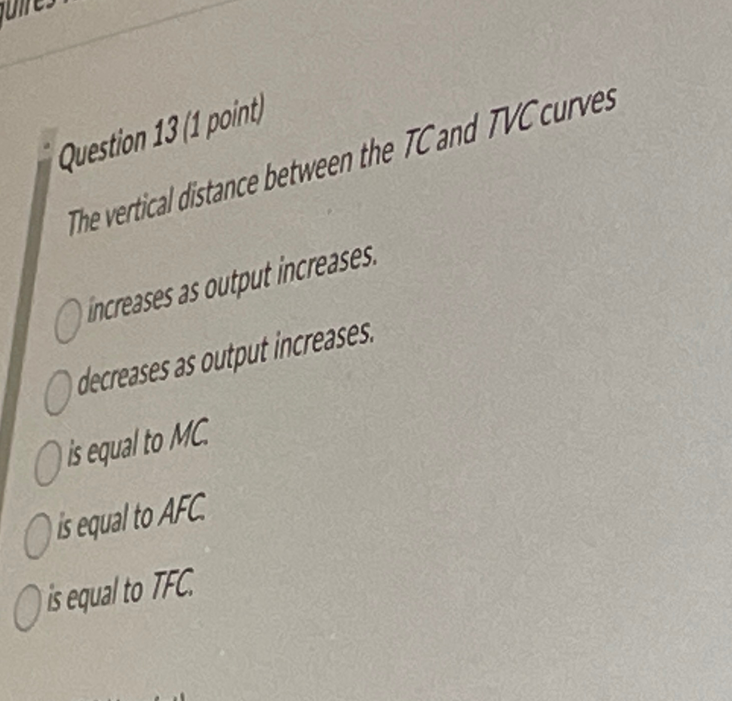 Solved Question 13 (1 ﻿point)The vertical distance between | Chegg.com