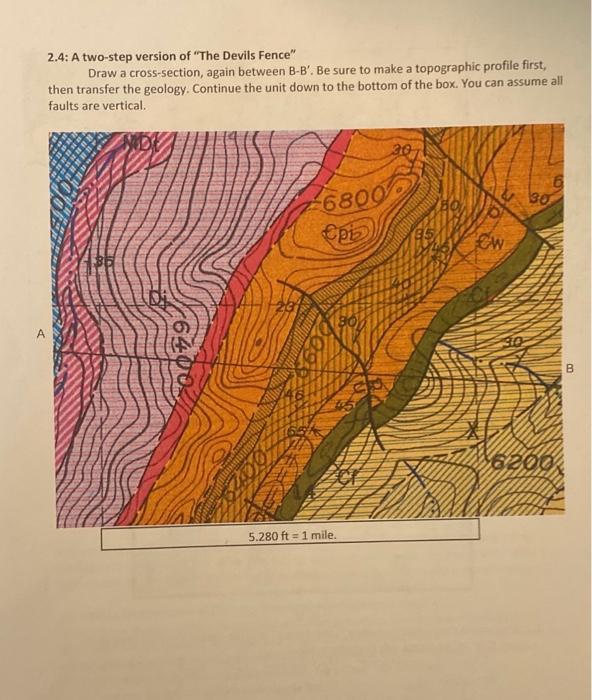 2.4: A two-step version of "The Devils Fence" Draw a | Chegg.com