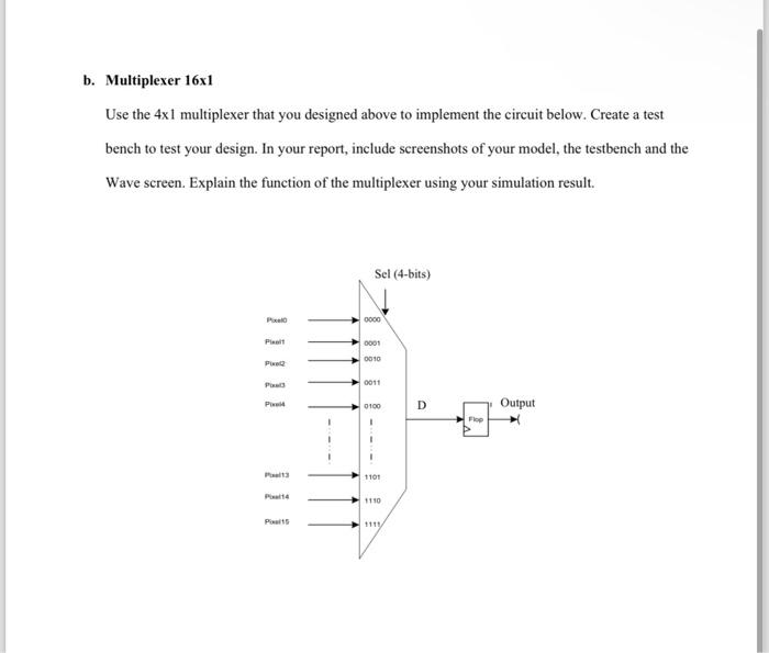 Solved write the full code in the program model sim plzand | Chegg.com
