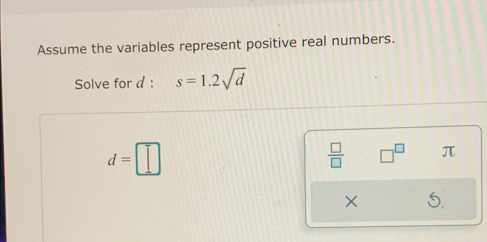 Solved Assume the variables represent positive real | Chegg.com