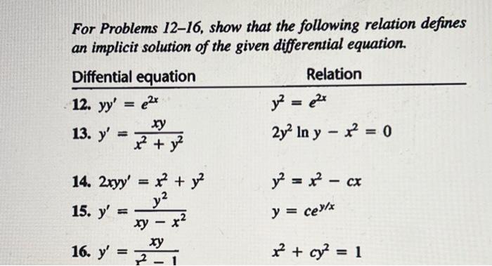 Solved Problems Section 12 For Problems 1 11 Show That 2254