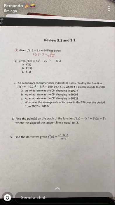 Solved i only need help with 2B, 2C and number 5. please | Chegg.com