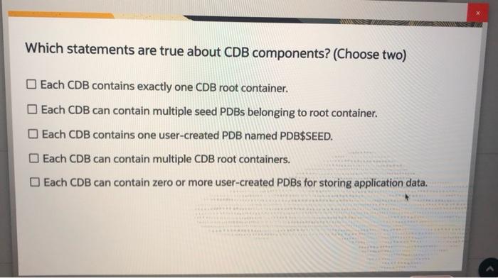 Solved 20m Which Value Does Not Represent A Valid Pdb Open 