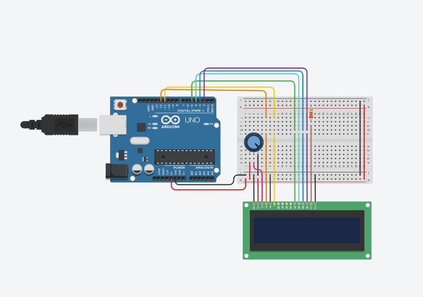 Solved Write a program with the respective Tinkercad circuit | Chegg.com