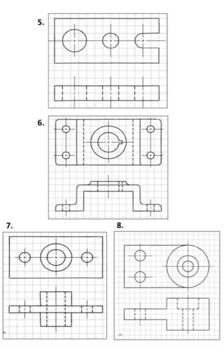 Solved Draw section line on the plan view and convert the | Chegg.com
