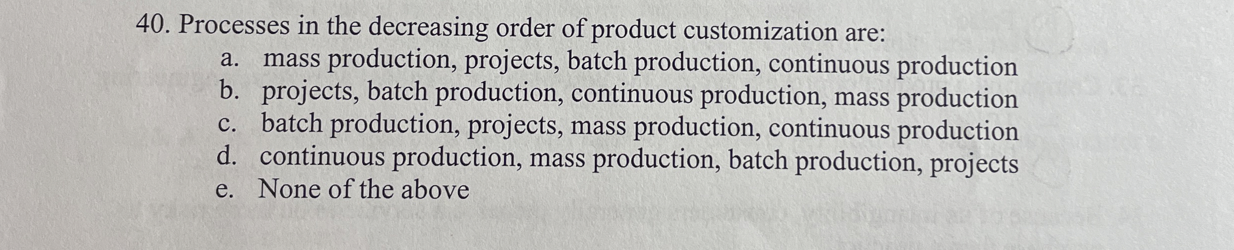 Solved Processes in the decreasing order of product | Chegg.com