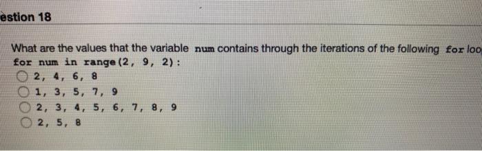 Solved Question 14 When will the following loop terminate? | Chegg.com
