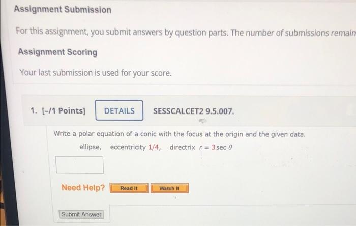 Solved Assignment Submission For this assignment, you submit | Chegg.com