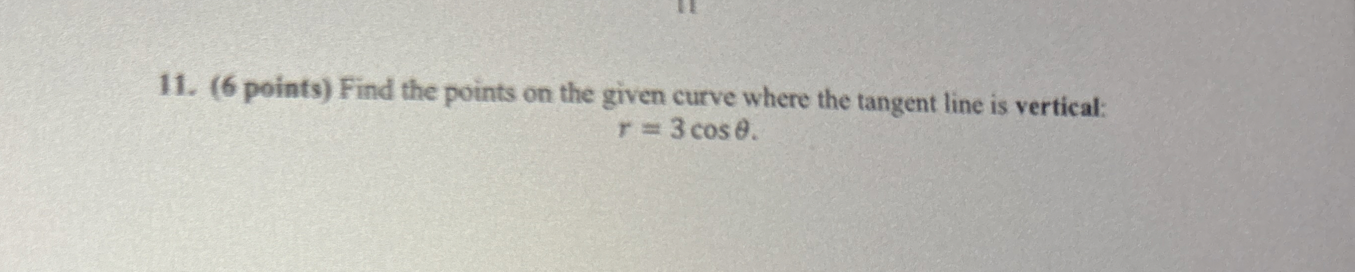 Solved ( 6 ﻿points) ﻿Find the points on the given curve | Chegg.com