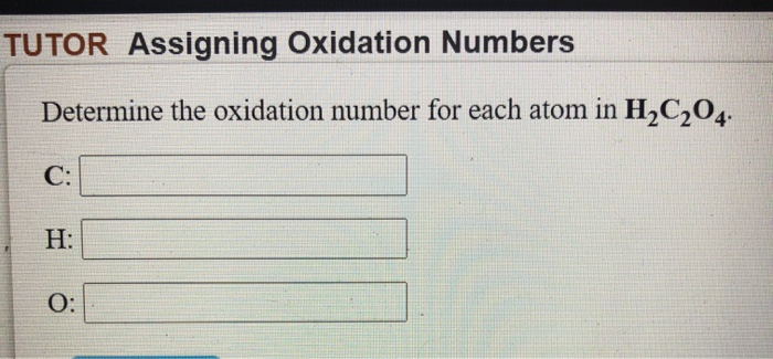 Solved CHEMWORK Assign the oxidation state for the element | Chegg.com