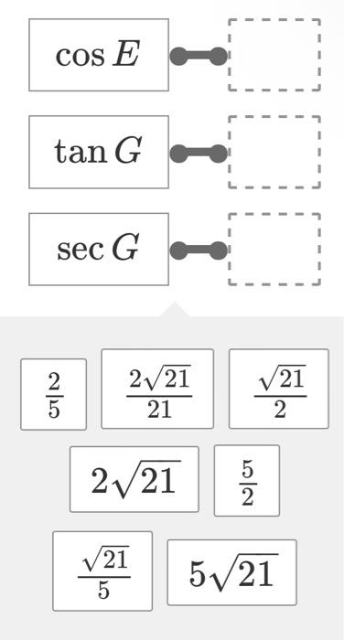 Solved Right EFG has its right angle at F,EG=10, and FG=4. | Chegg.com