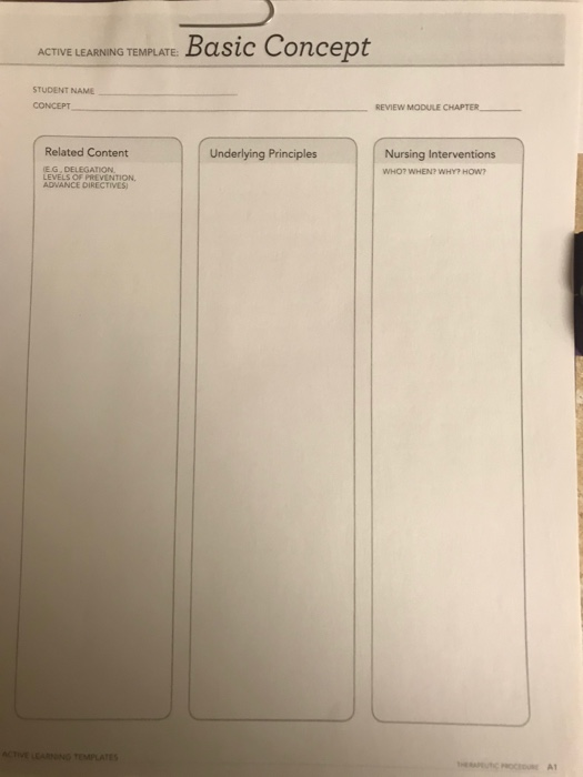 Solved Active Learning Template: Basic Concept Rest and | Chegg.com