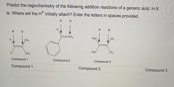 Solved Predict the regiochemistry of the following addition | Chegg.com