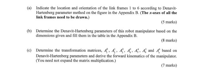 Solved 2 A Dual Arm Robot Manipulator Is Shown In Figure 4