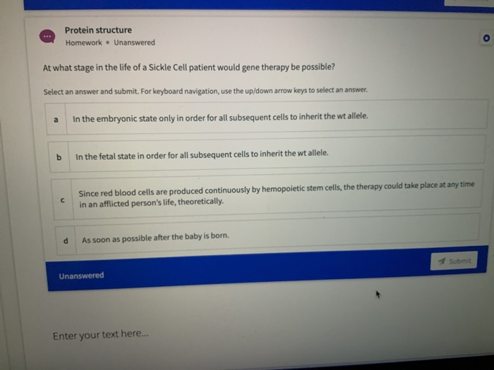 Solved Protein structure Being able to understand the | Chegg.com