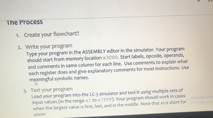 Solved Write a LC-3 assembly language program to compute the | Chegg.com Solved Write a LC-3 assembly language program to compute the | Chegg.com