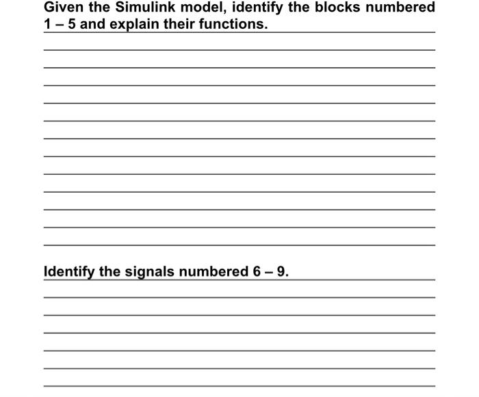 Solved Simulink - System ModellingGiven the Simulink model, | Chegg.com