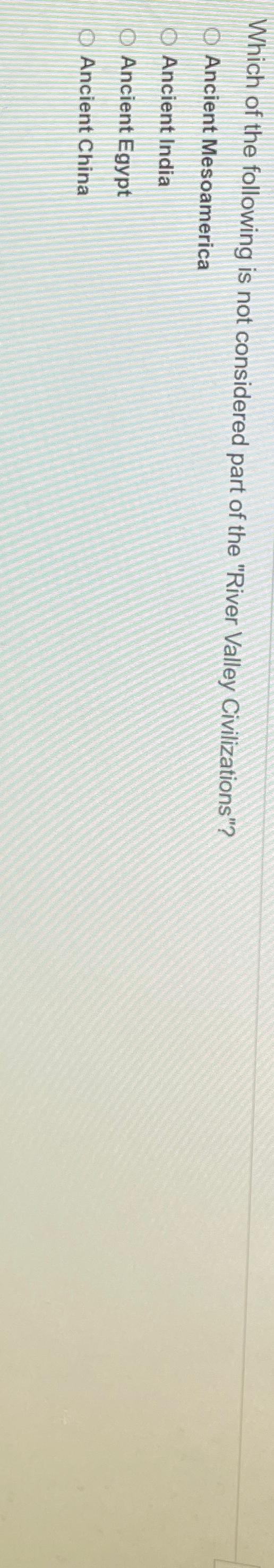 Solved Which of the following is not considered part of the | Chegg.com