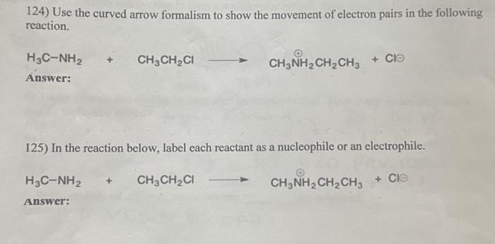 Solved A) Use the curved arrow formalism to show the | Chegg.com