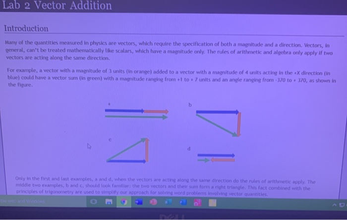 Lab 2 Vector Addition Introduction Many of the | Chegg.com