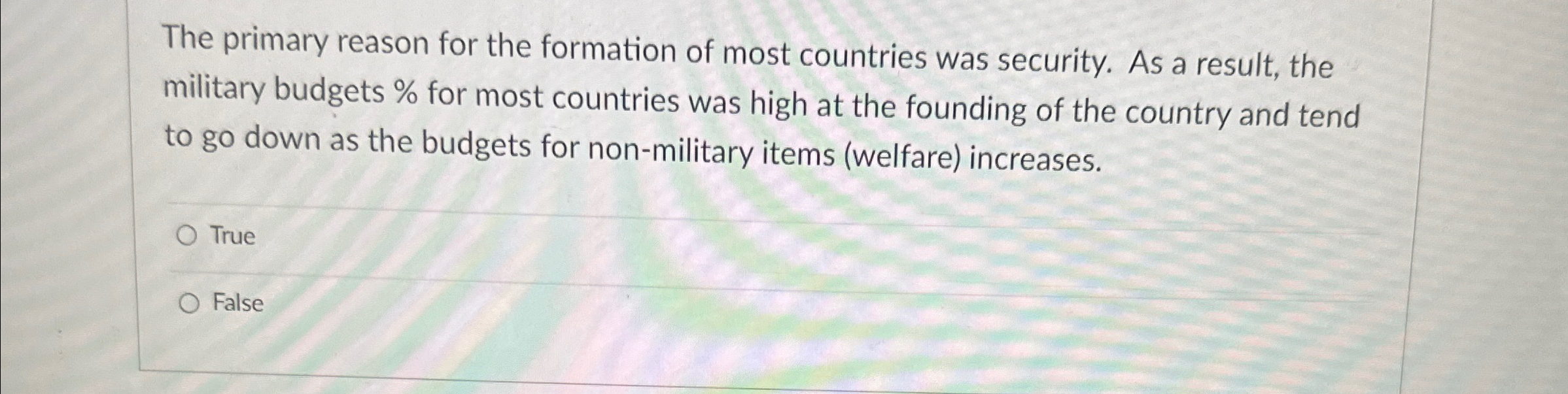 Solved The primary reason for the formation of most | Chegg.com