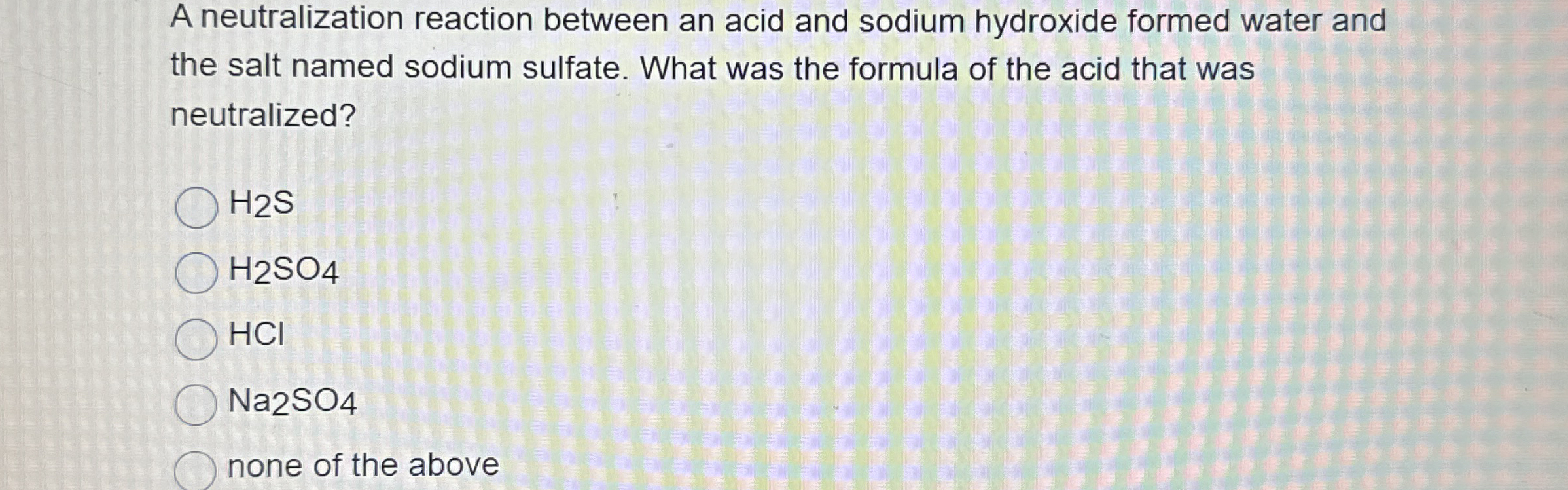 High Quality SOLUTION A neutralization reaction between an acid and ...