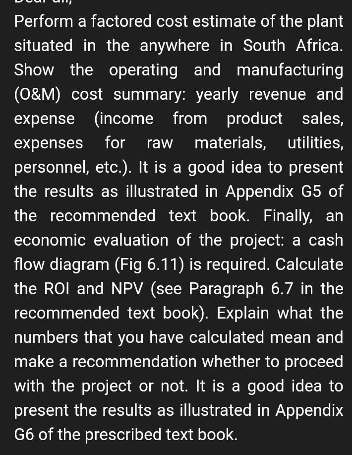 Solved prescribed text book is Chemical engineering design | Chegg.com