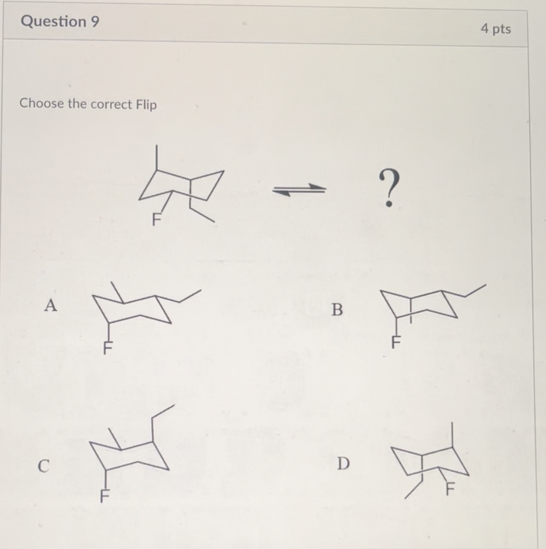 Solved Question 94 ﻿ptsChoose the correct Flip | Chegg.com