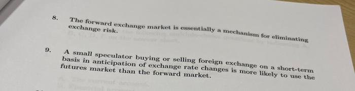 Solved PART I: TRUE/FALSE/UNCERTAIN QUESTIONS: (60 marks) | Chegg.com