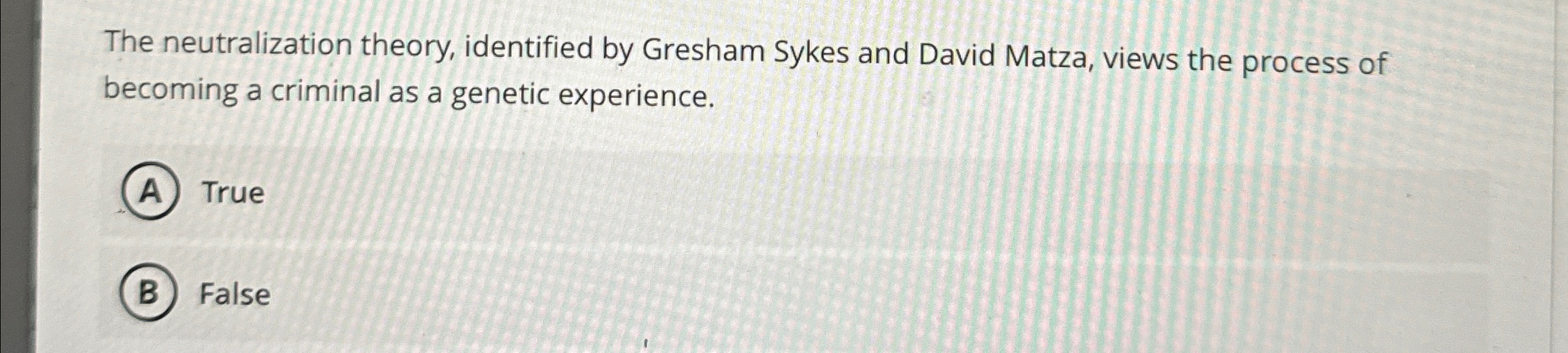 Solved The neutralization theory, identified by Gresham | Chegg.com