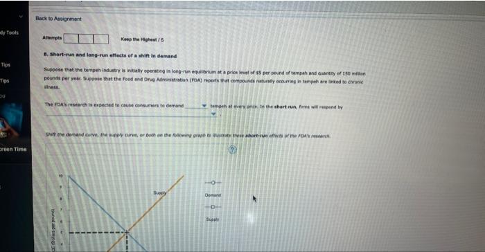 Solved 8. Short-rua and long-run effects of a shif in demand | Chegg.com