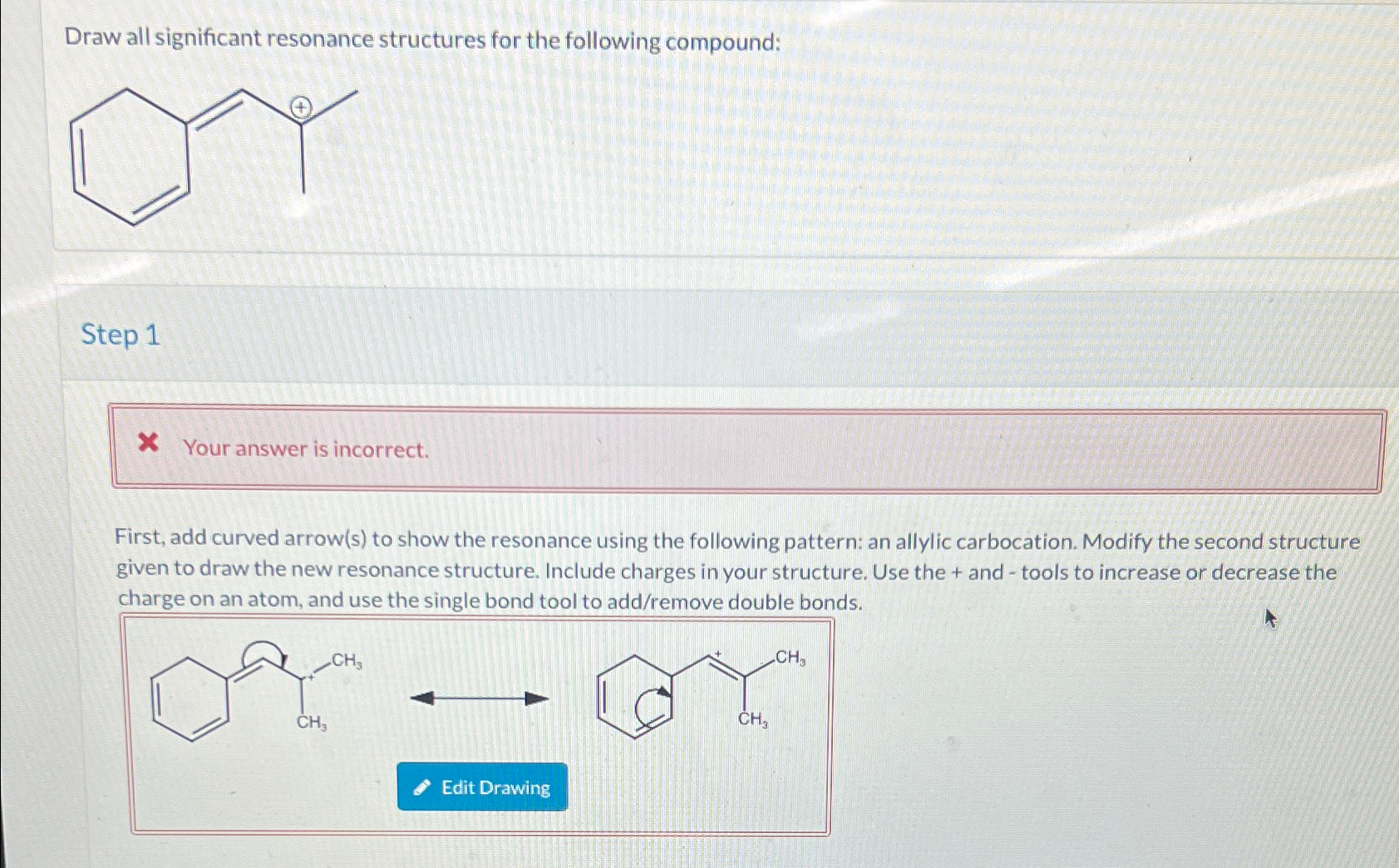 Solved Draw all significant resonance structures for the | Chegg.com