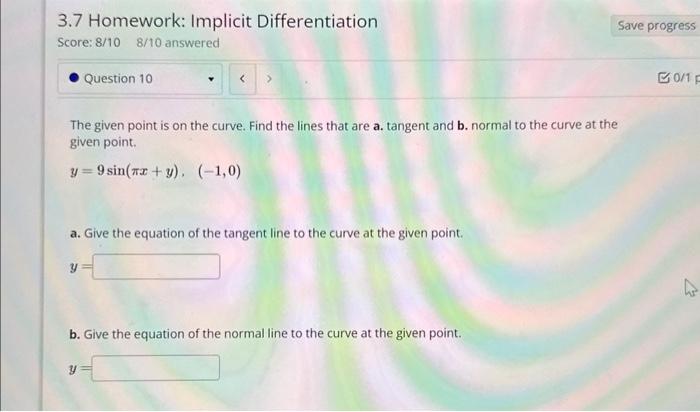 Solved please help and thank you! Using the implicit | Chegg.com