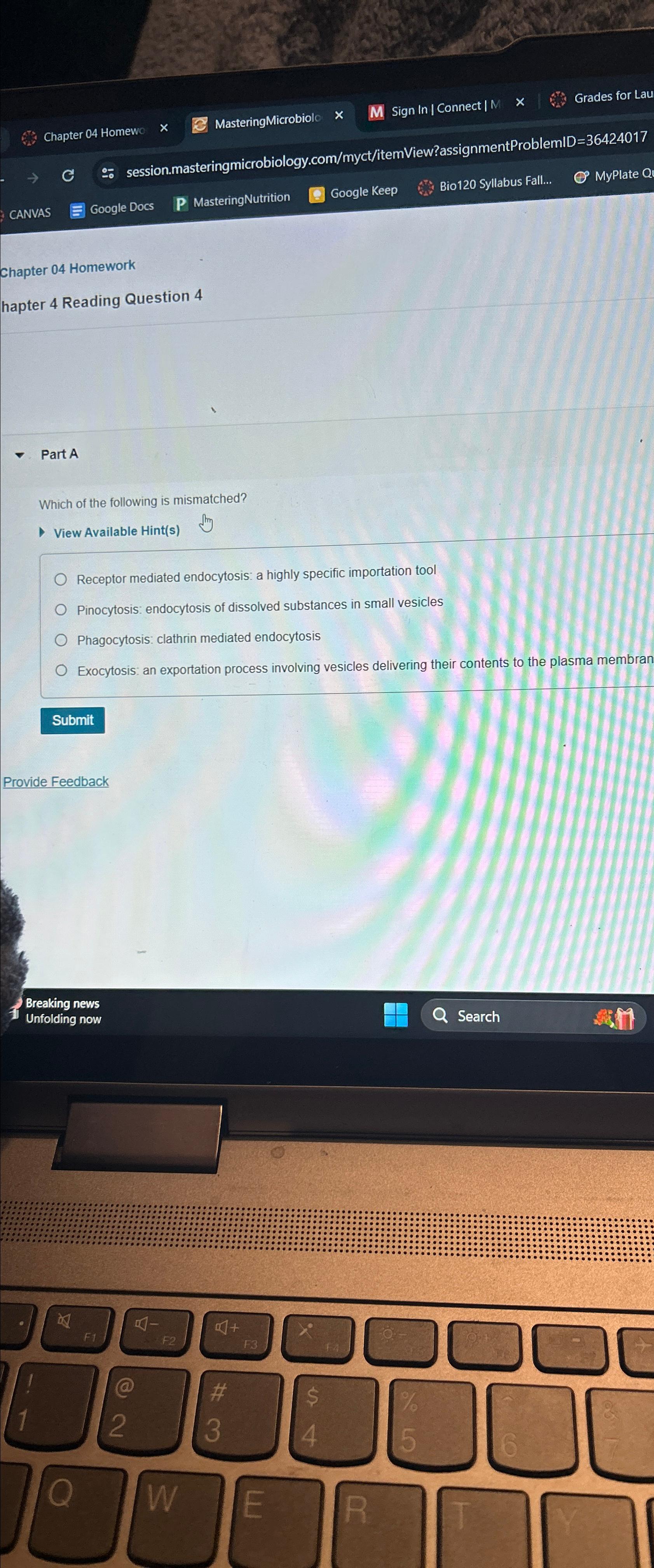 Solved Chapter 04 ﻿Homeworkhapter 4 ﻿Reading Question 4Part | Chegg.com