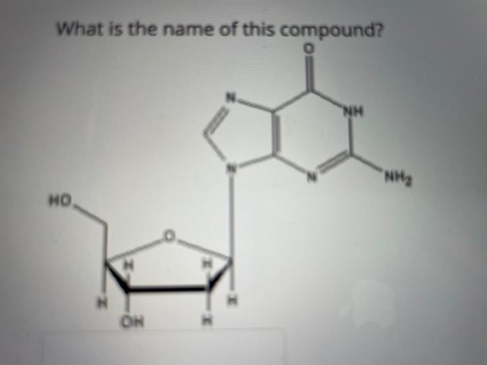 Solved What is the name of this compound? | Chegg.com