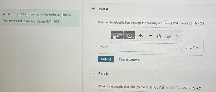 Solved A 6.0 cm×3.3 cm rectangle lies in the xy-plane. You | Chegg.com