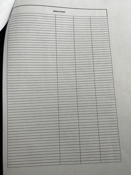 Using the prompt shown, make a income statement, | Chegg.com