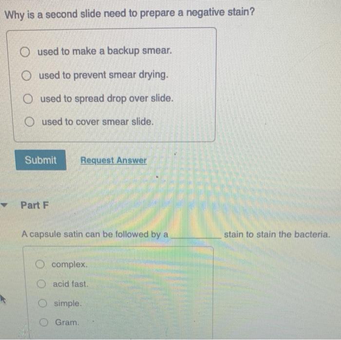 Solved How long do you heat-fix a slide for negative | Chegg.com