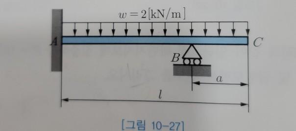 Solved The protruding beam length L = 2m a = 500mm | Chegg.com