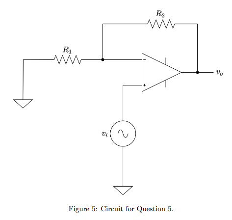 Solved Question 5Consider the circuit shown in Figure 5. | Chegg.com