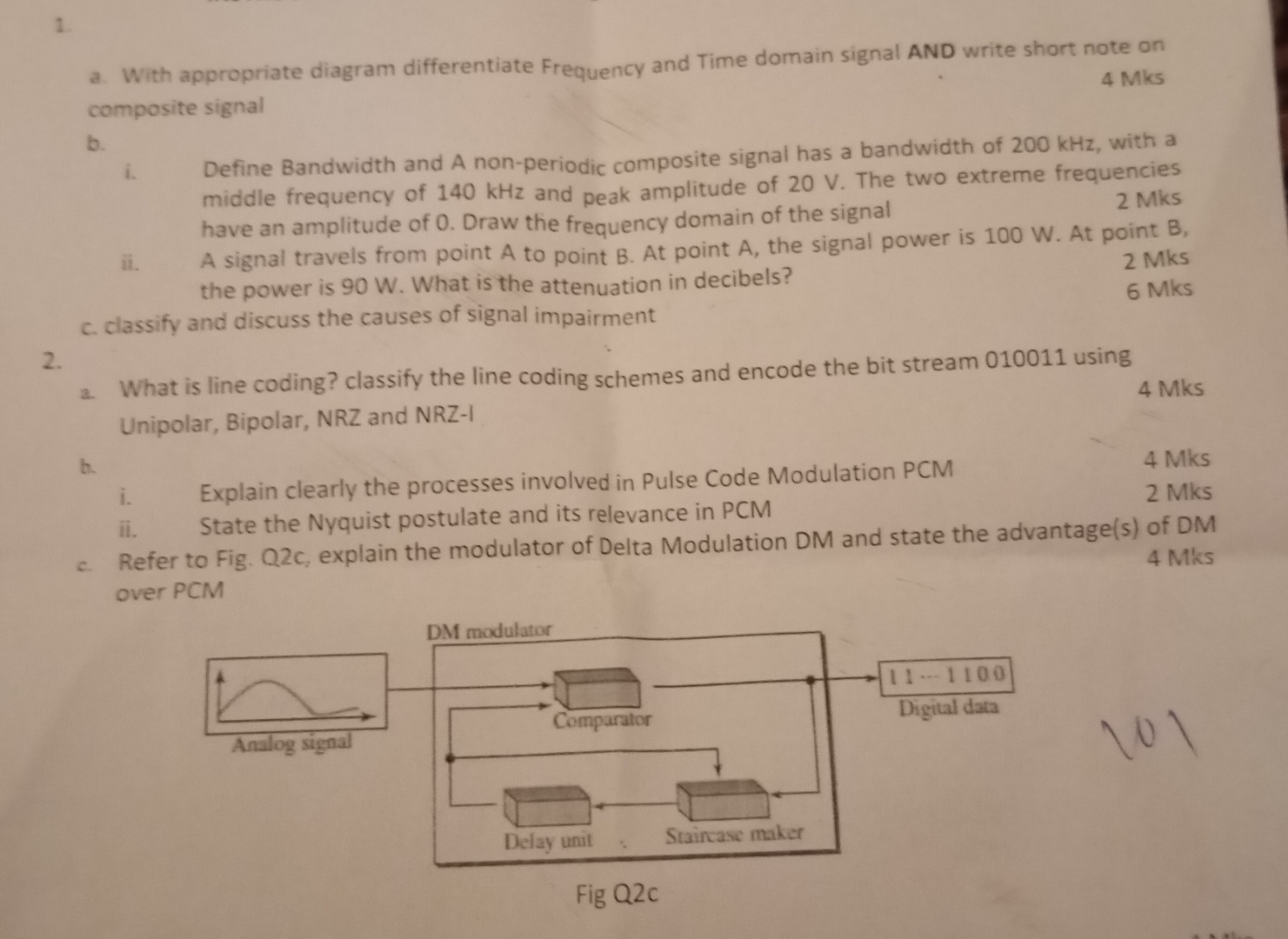 Solved a. ﻿With appropriate diagram differentiate Frequency | Chegg.com