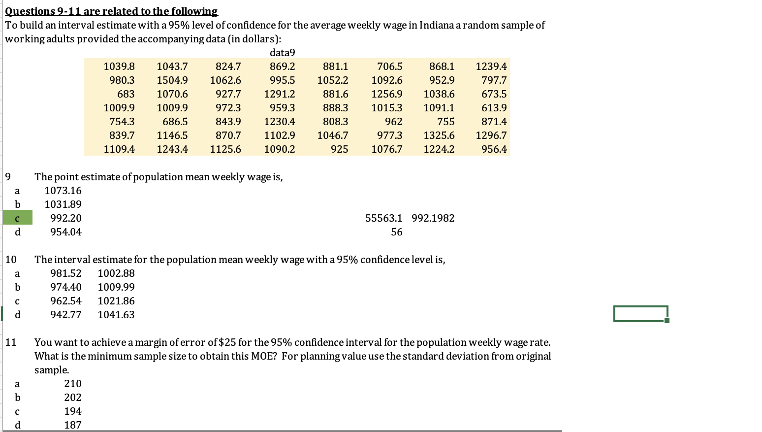Solved Questions 9-11 ﻿are related to the followingTo build | Chegg.com