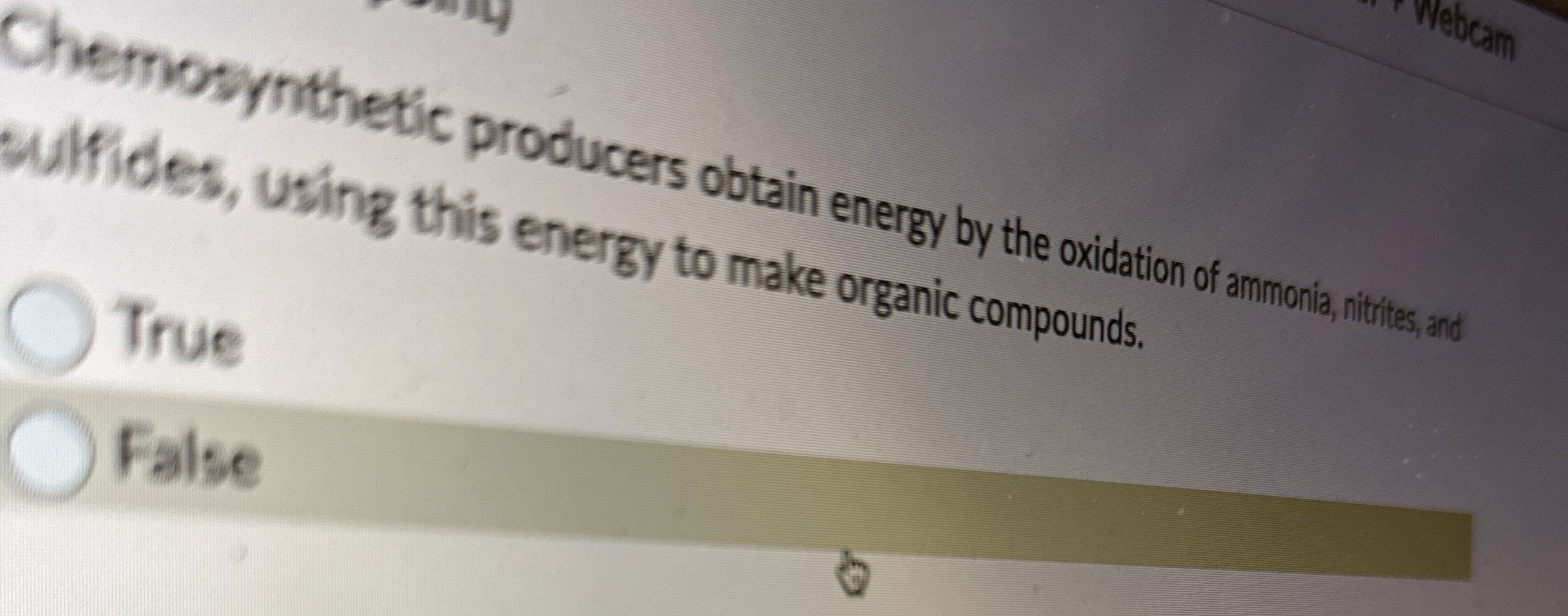 Solved Chemosynthetic producers obtain energy by the | Chegg.com