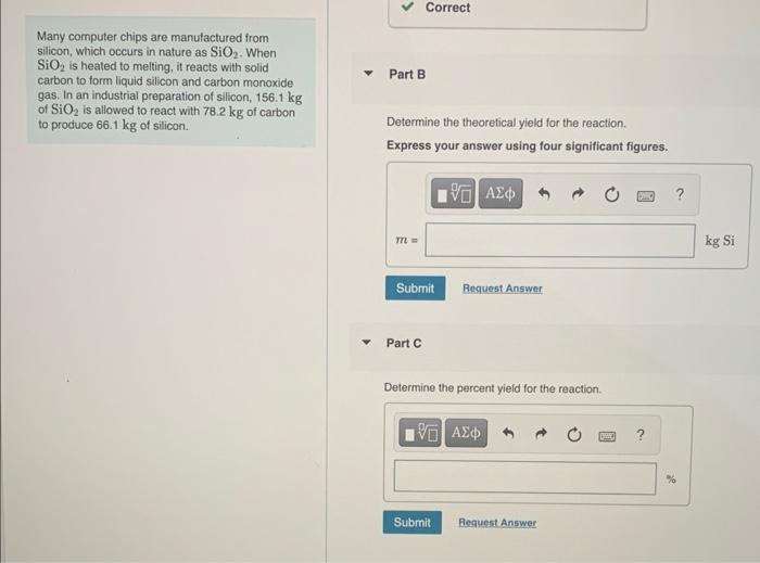 [Solved]: Many computer chips are manuactured from silicon,