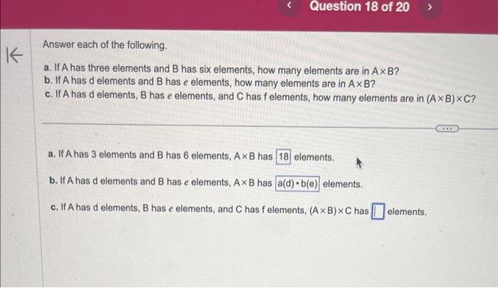 Solved Answer each of the following. a. If A has three | Chegg.com