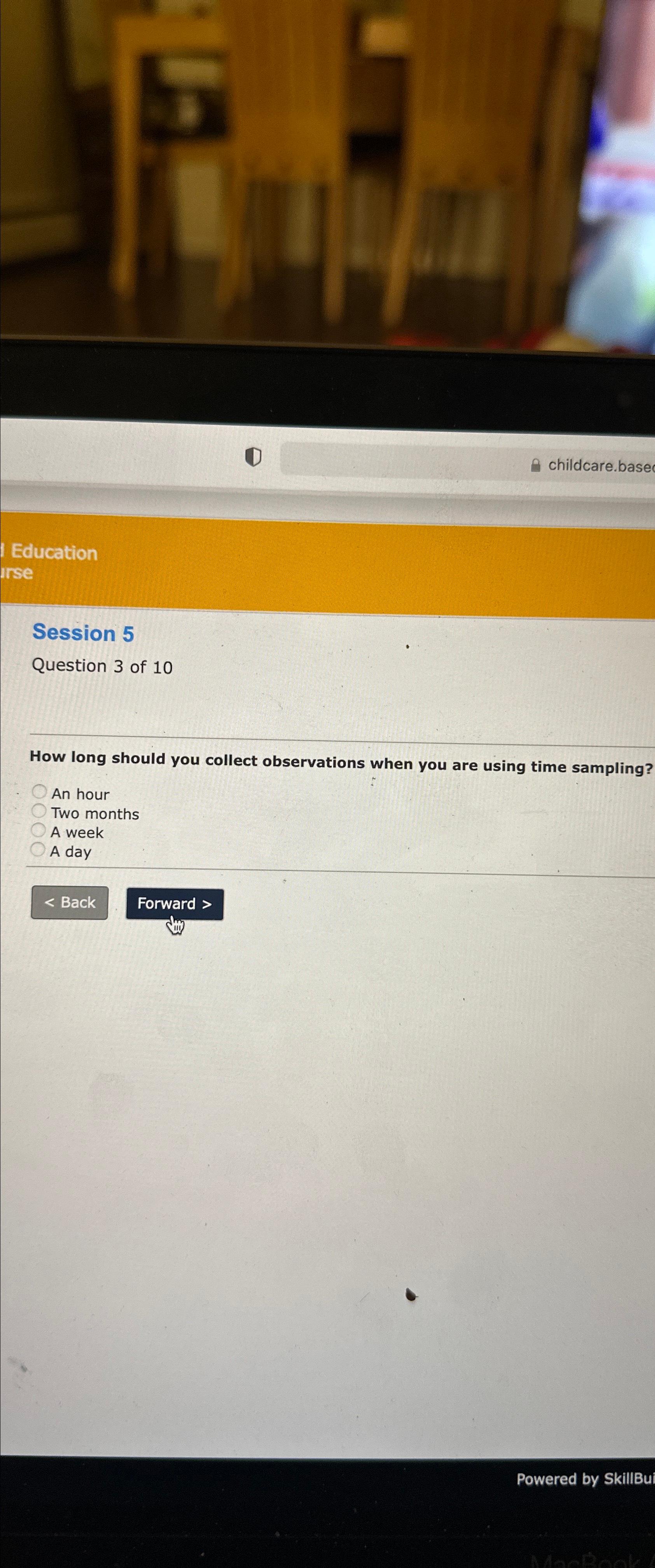 Solved Session 5Question 3 ﻿of 10How long should you collect | Chegg.com