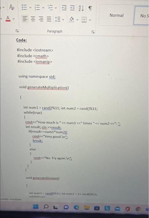 Solved (Mandatory) Write a program that helps elementary | Chegg.com
