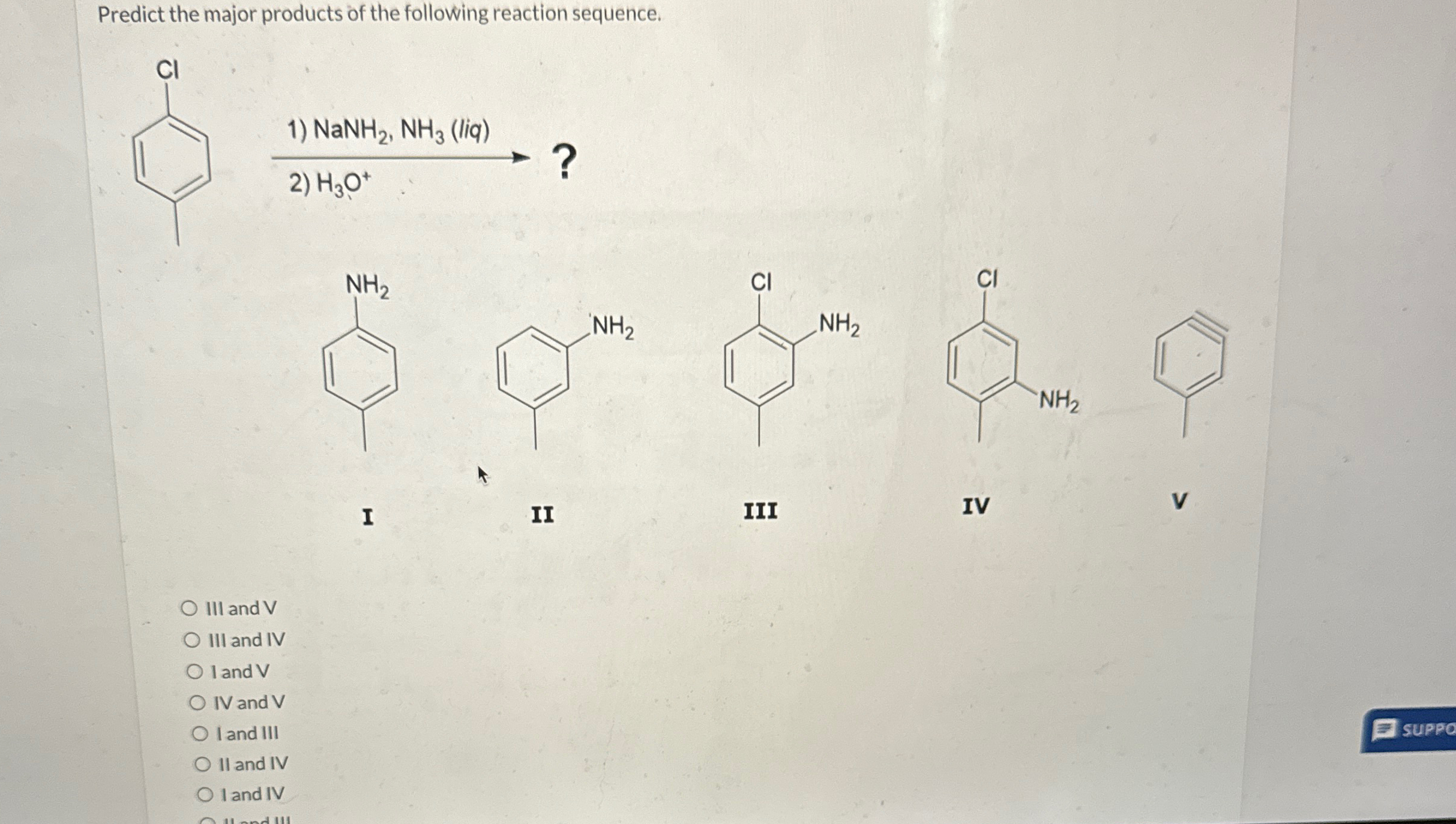 Solved Predict the major products of the following reaction | Chegg.com