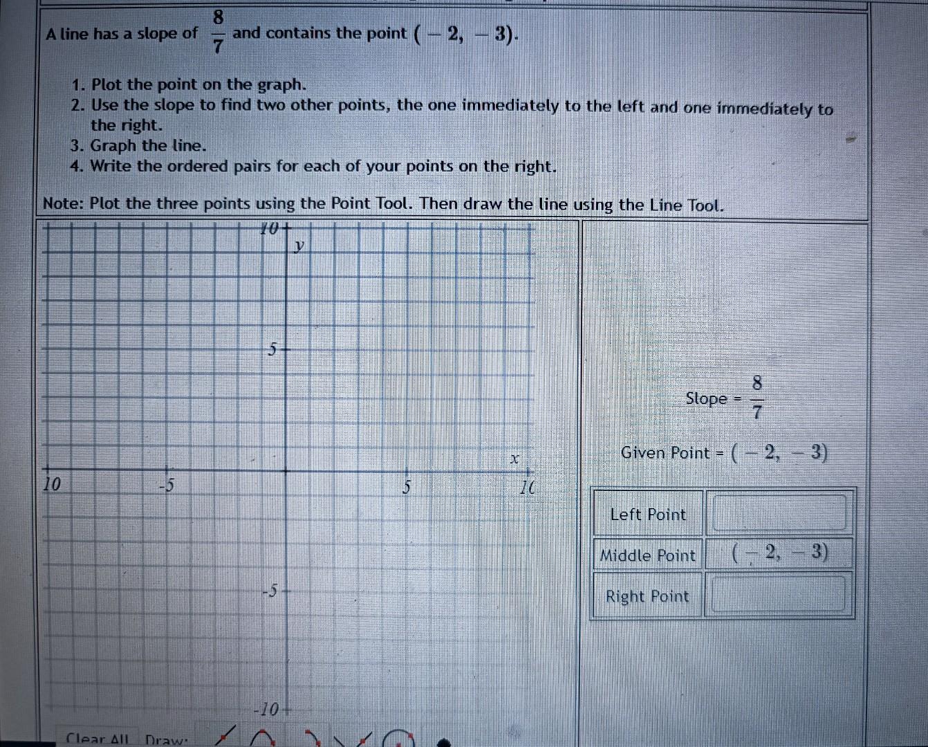 Solved Give the equation of the line passing through the | Chegg.com