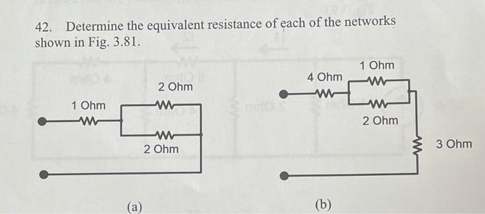Solved 35. Determine the numerical value for Veq in Fig. | Chegg.com